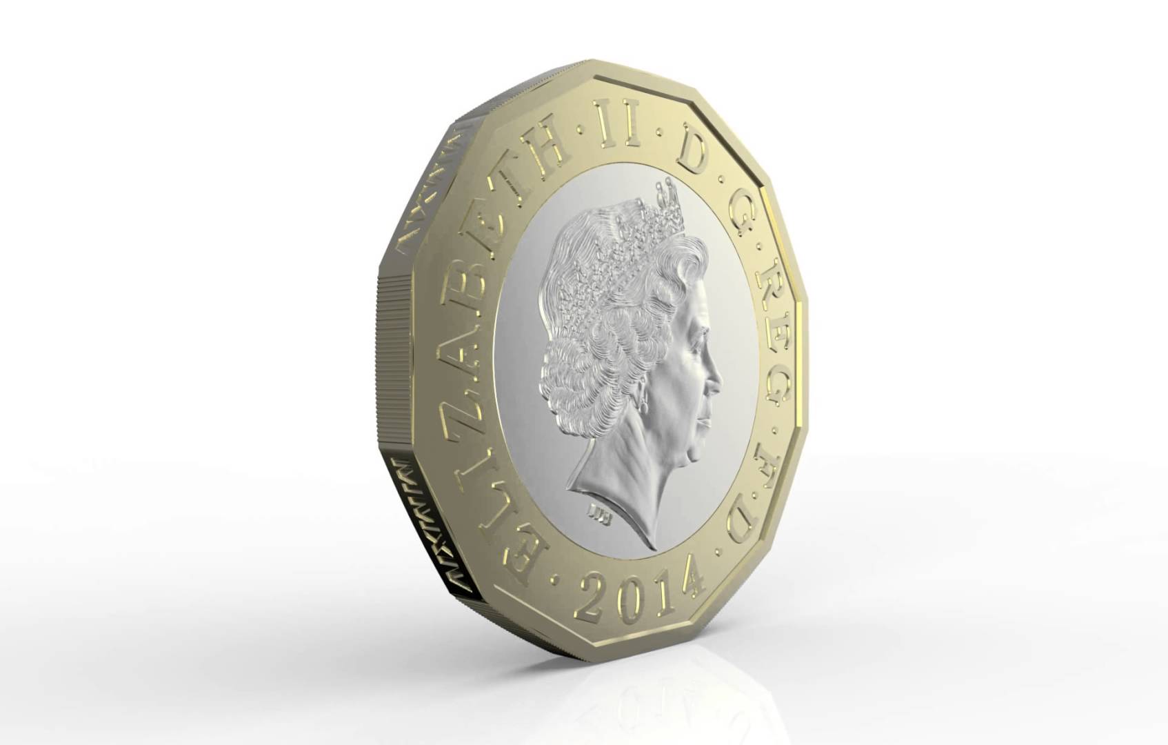 Government unveils 12-sided £1 coin to help reduce counterfeiting ...