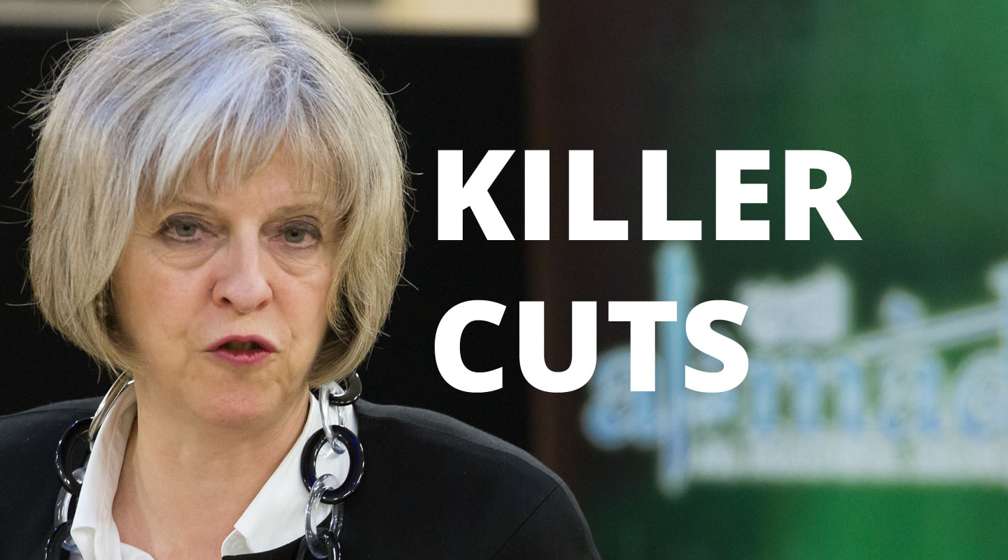 Killer cuts: How Theresa May's police cuts put British lives in danger ...
